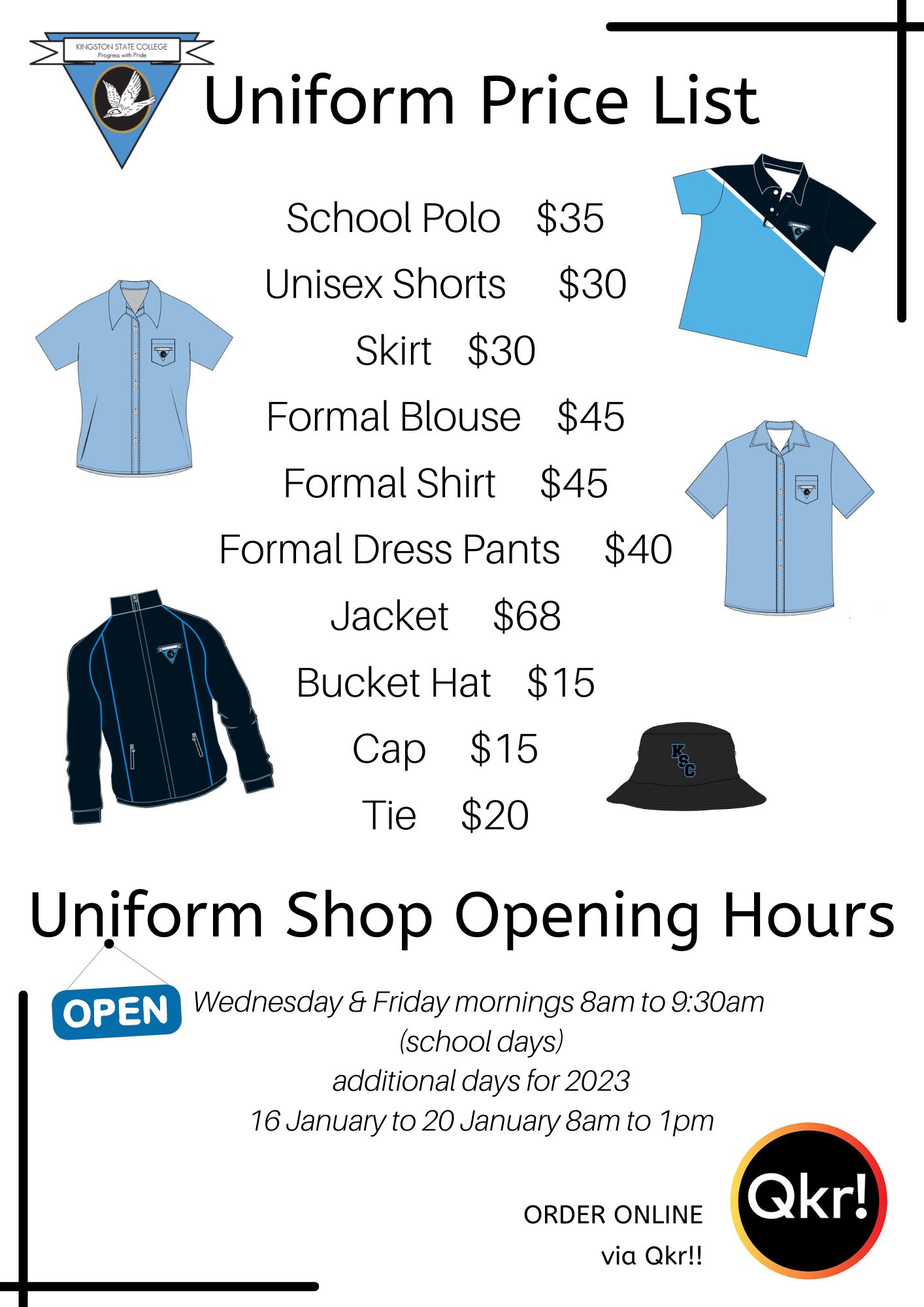 Uniform shop